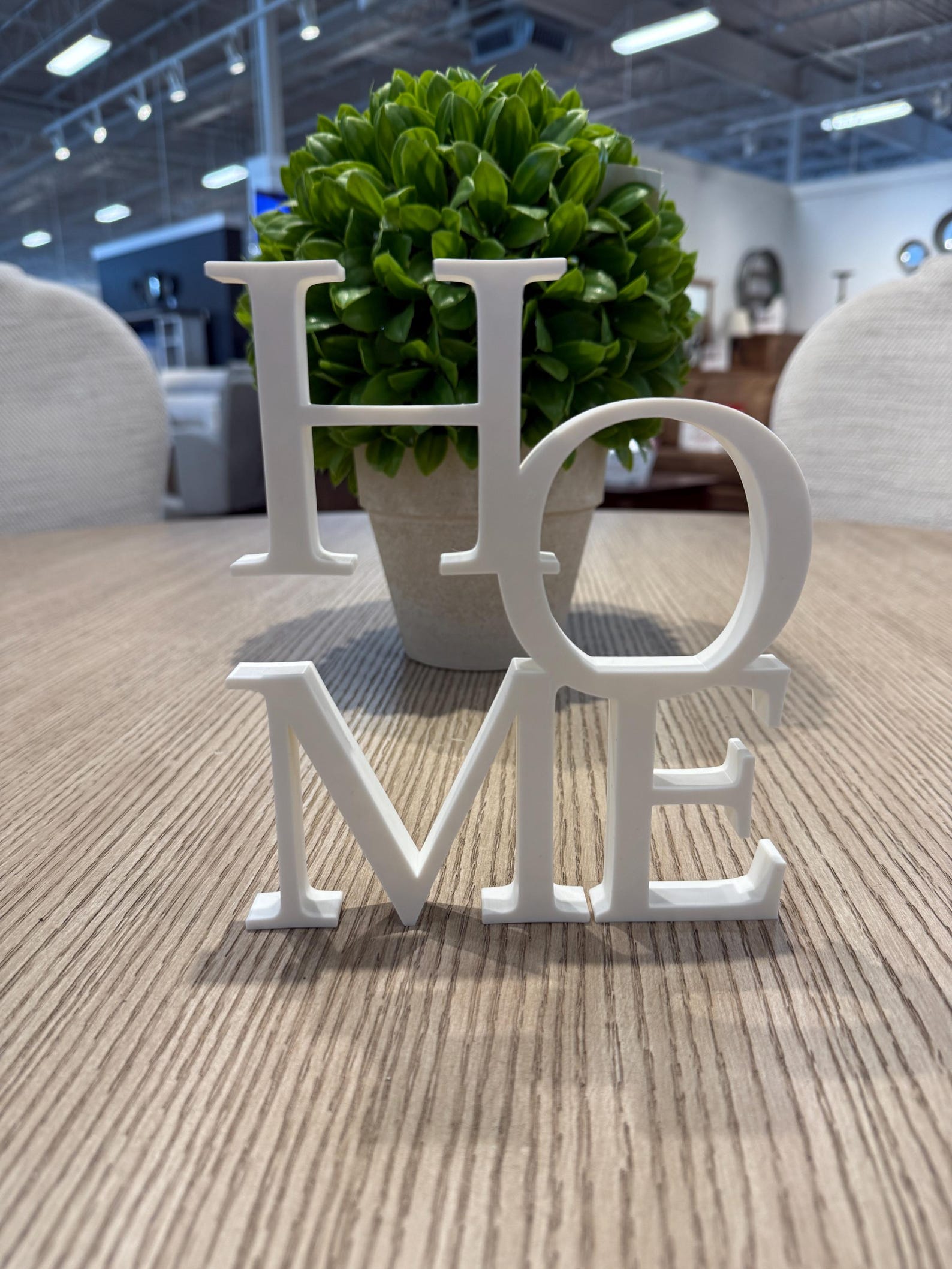 3D Printed HOME Sign – Minimalist Shelf Decor, Housewarming Gift - Etsy