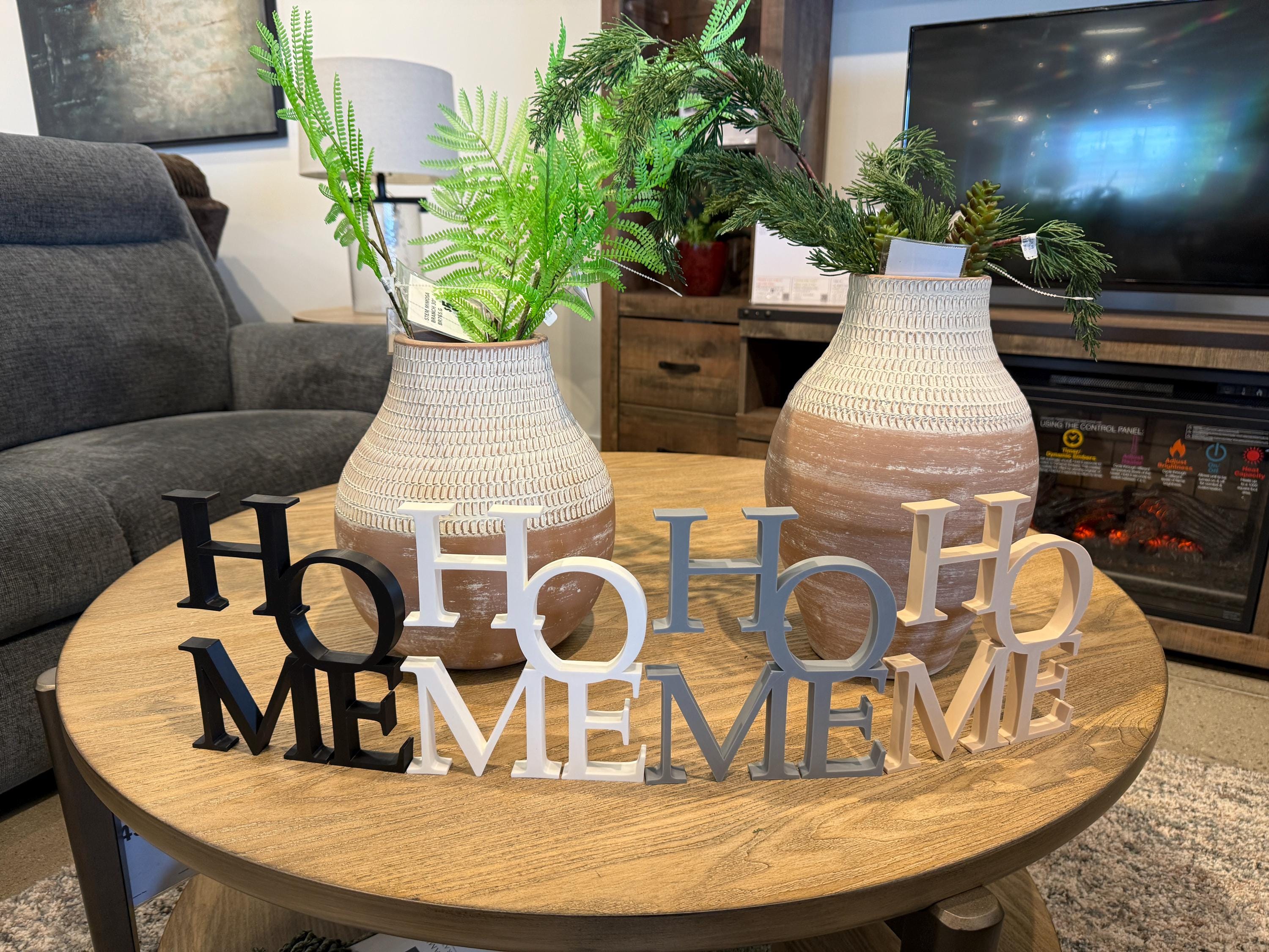 3D Printed HOME Sign – Minimalist Shelf Decor, Housewarming Gift - Etsy