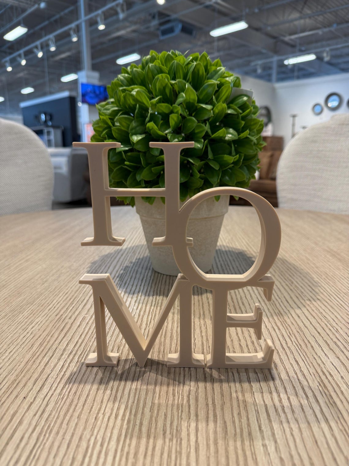 3D Printed HOME Sign – Minimalist Shelf Decor, Housewarming Gift - Etsy