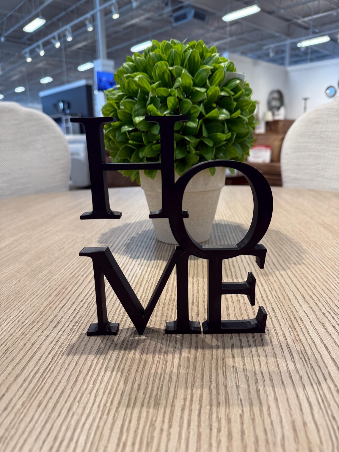 3D Printed HOME Sign – Minimalist Shelf Decor, Housewarming Gift - Etsy