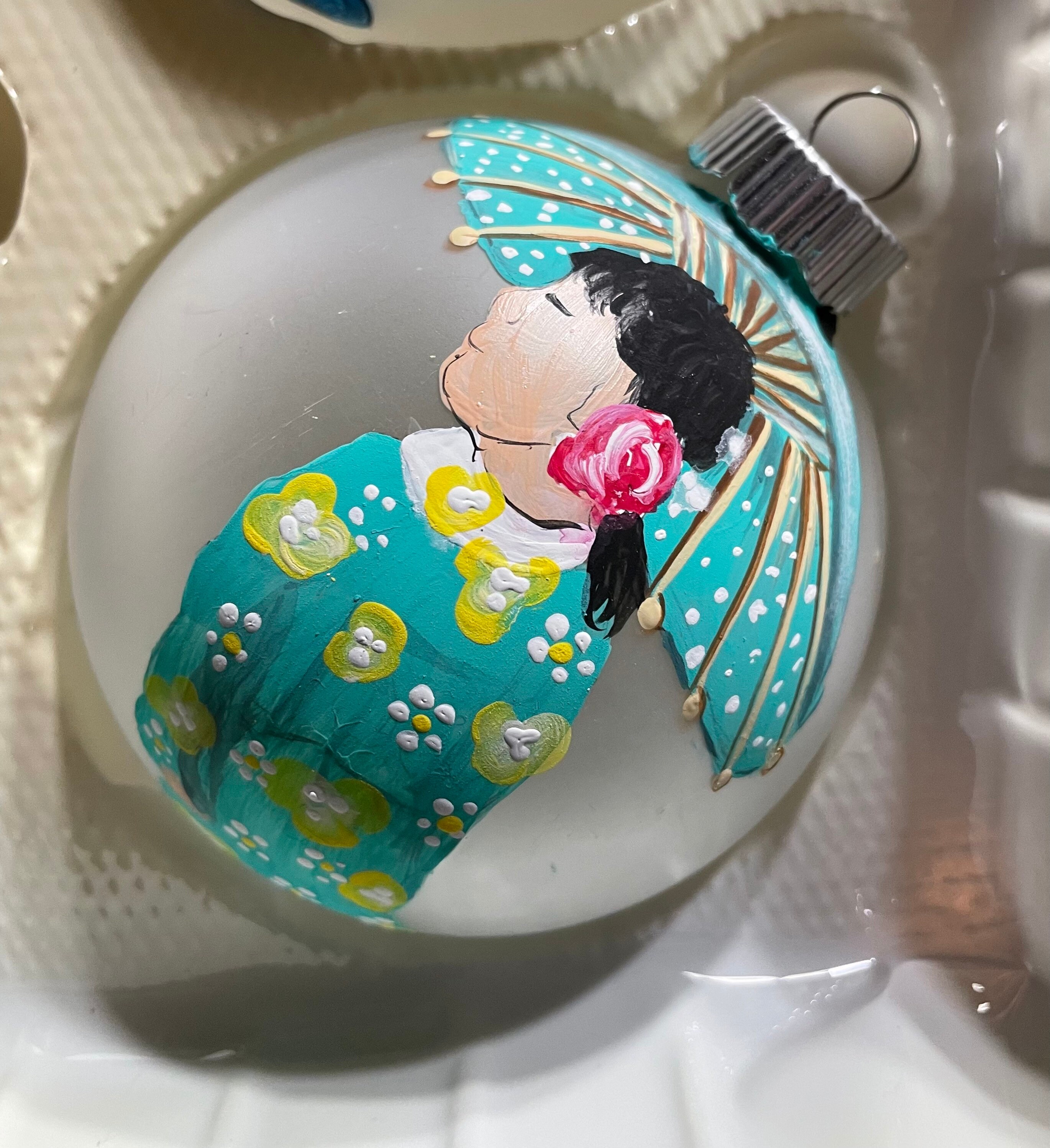 Geisha Christmas Ornaments - Etsy