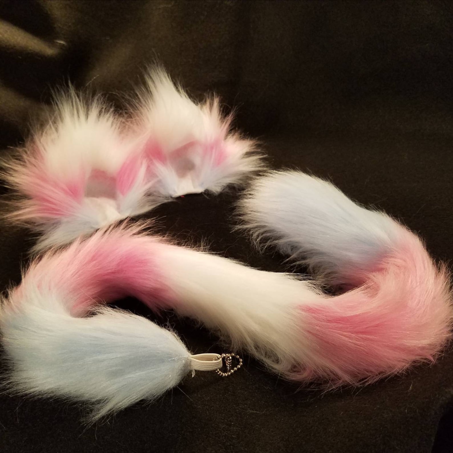 Trans Kitty Cat Ears Clip on / Barrettes / Transgender Pride / - Etsy