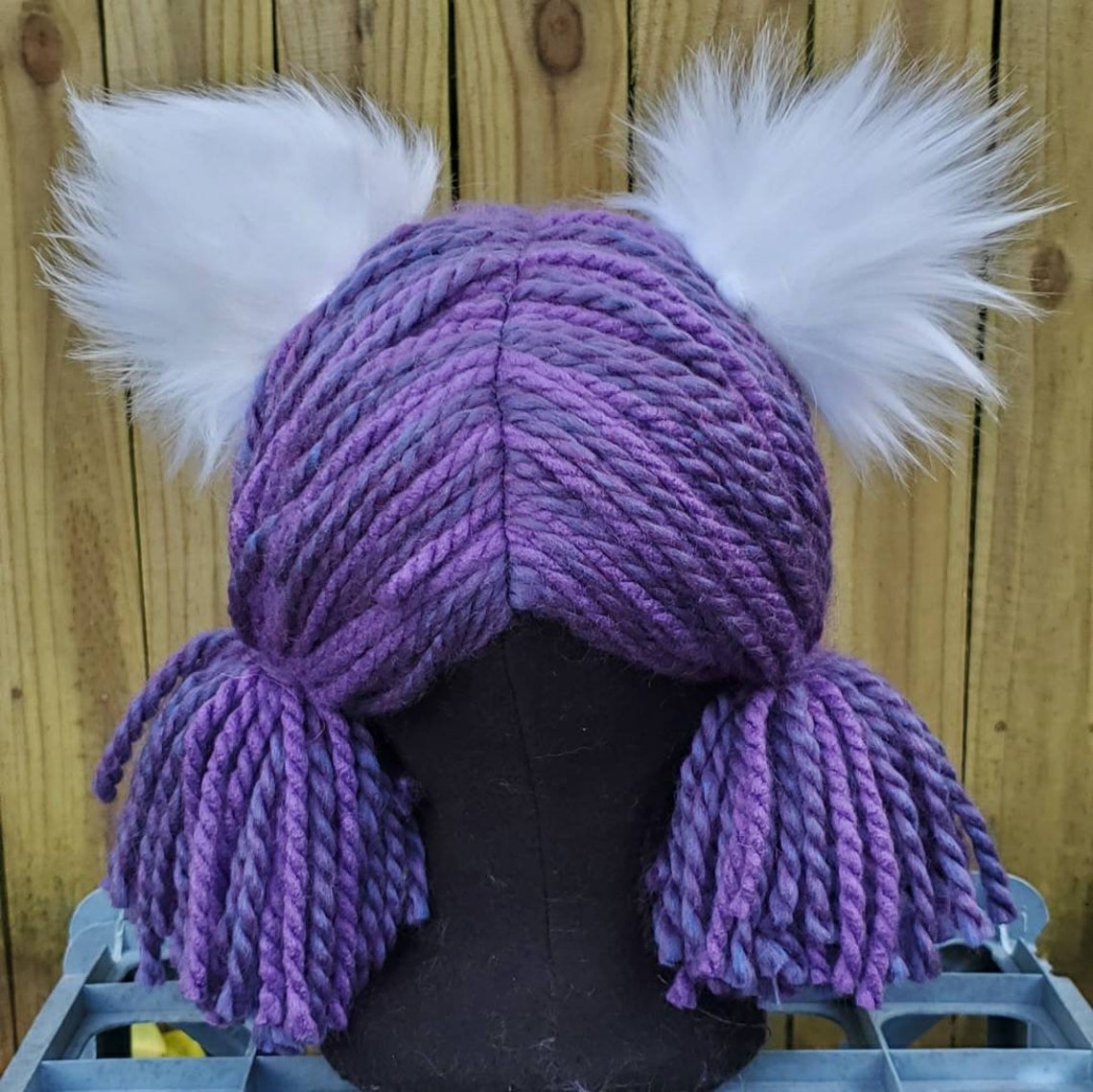 White Cat Ears / Cat Ear Clips / Cat Ears and Tail - Etsy