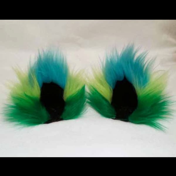 Lime Green Cat Ears - Etsy
