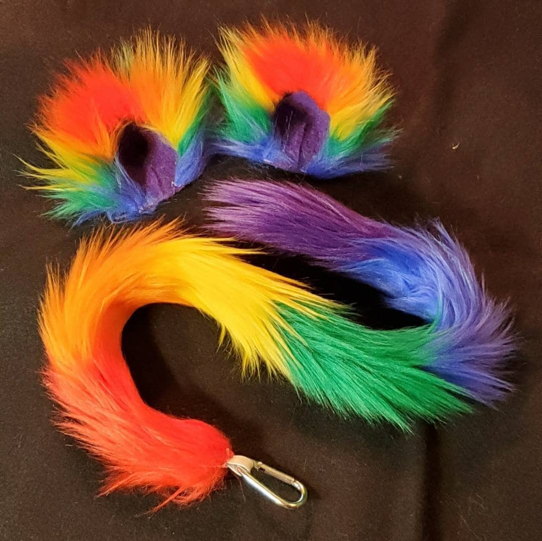 Rainbow Dash Tail Clip On
