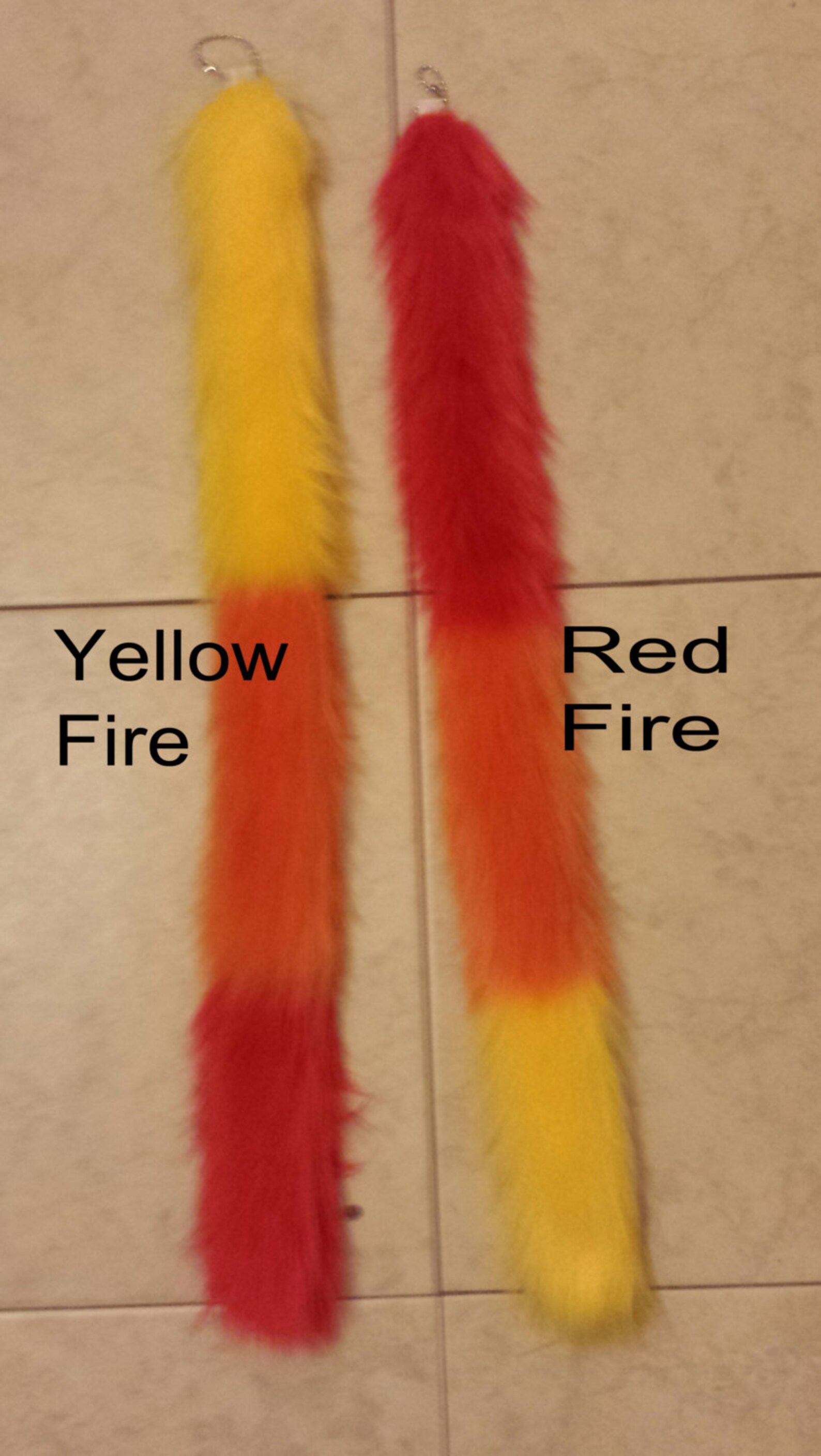 Cat Ears Flame Cosplay / Cat Ear Clips / Yellow Red Orange / | Etsy