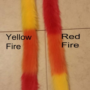 Cat Ears Flame Cosplay / Cat Ear Clips / Yellow Red Orange / Cat Ear ...