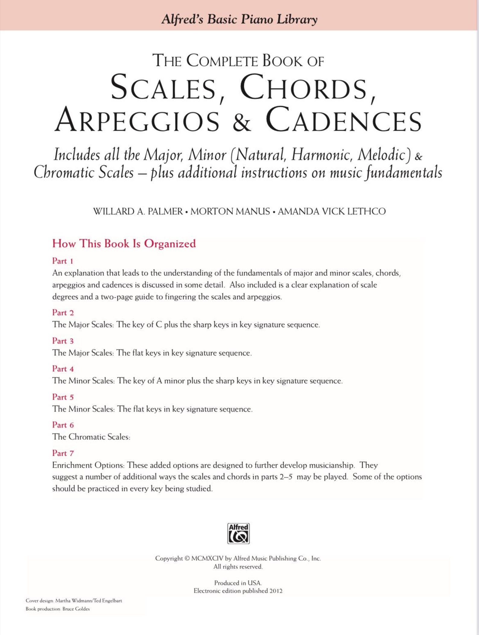 The Complete Book of Scales, Chords, Arpeggios and Cadences - PDF ...