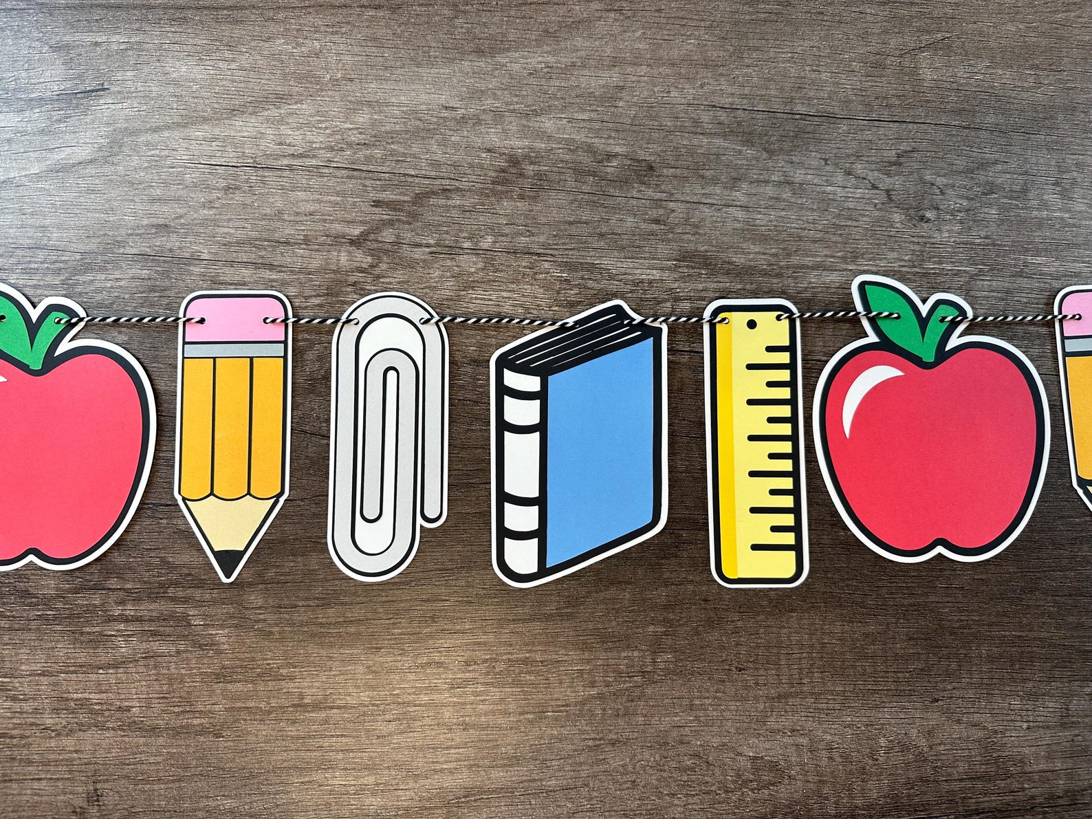 School Supply Banner, Classroom Banner, Classroom Decor, Teacher Banner ...