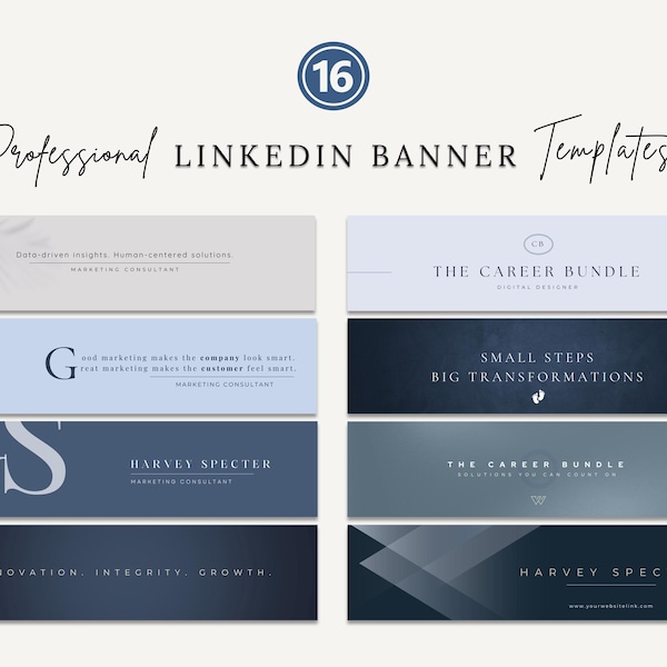 Executive Social Banner - Etsy