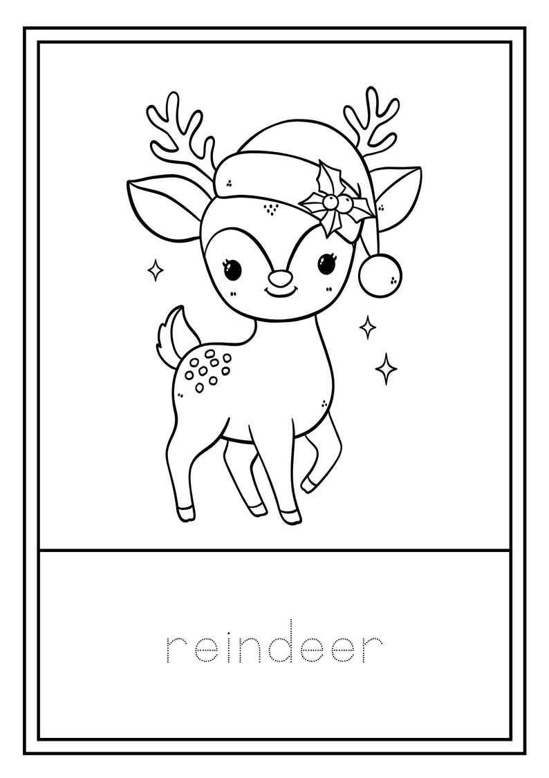 Christmas Coloring Booklet - Etsy