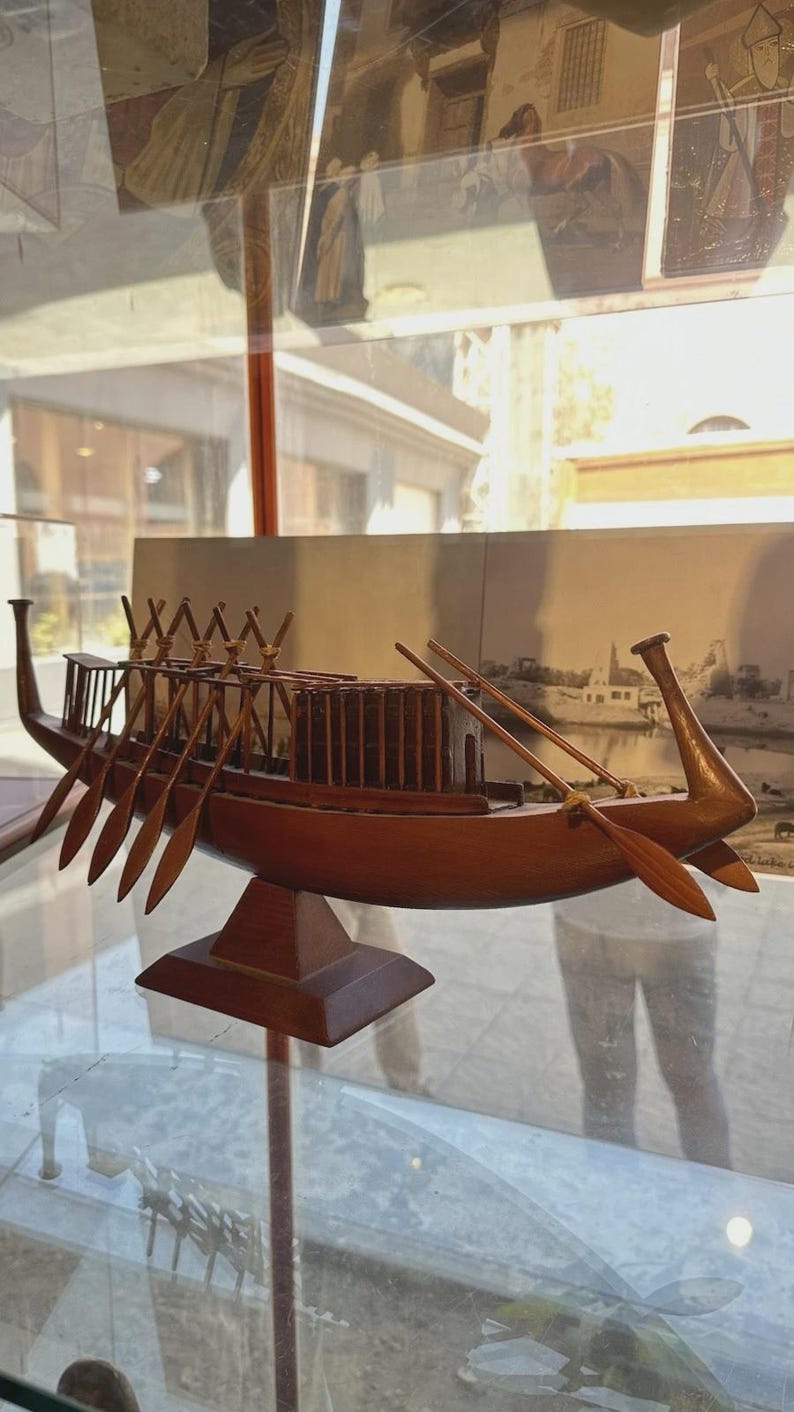 King Khufu Solar Boat – the Famous Ancient Egyptian Funerary Vessel ...