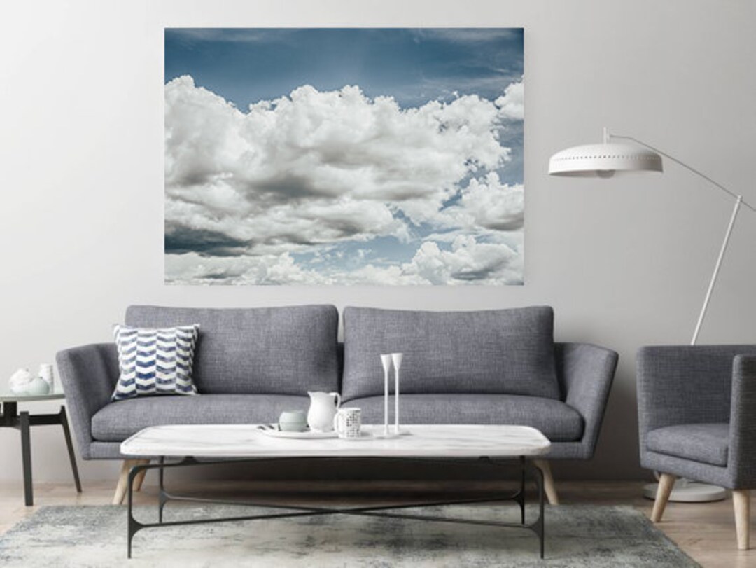 Cloud Photography Print, Cloud Photo Print, Cloud Wall Hanging ...