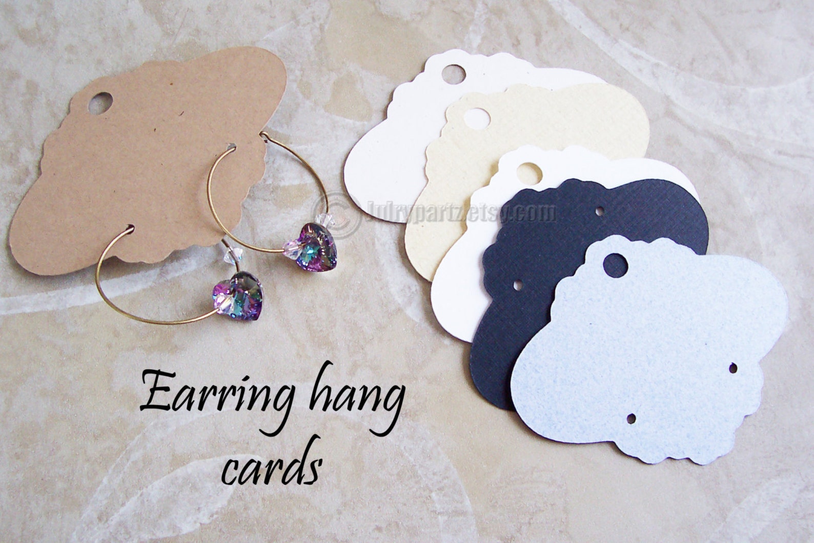 36•carla•hang Tags•earring Cards•earring Display•hoop Earring Display ...