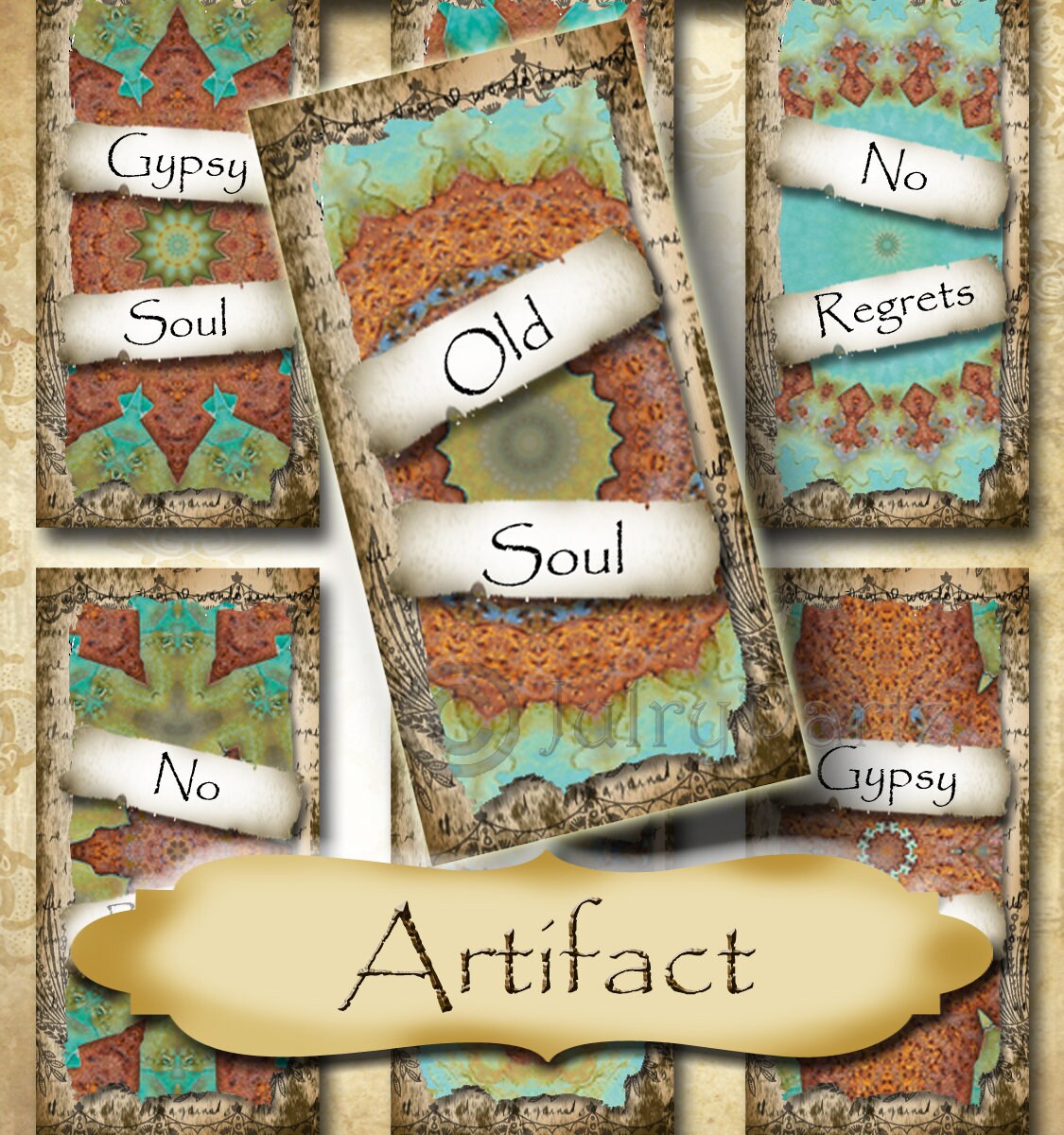 Artifact•1x2 Quote Images•printable Digital Images•cards•gift Tags ...