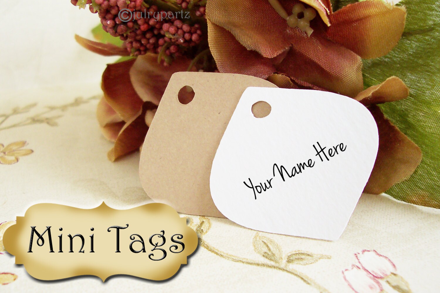 24•MINI TAGS #14 • 1.5 X 1.5 Inch•necklace Tags•bracelet Tags•price ...