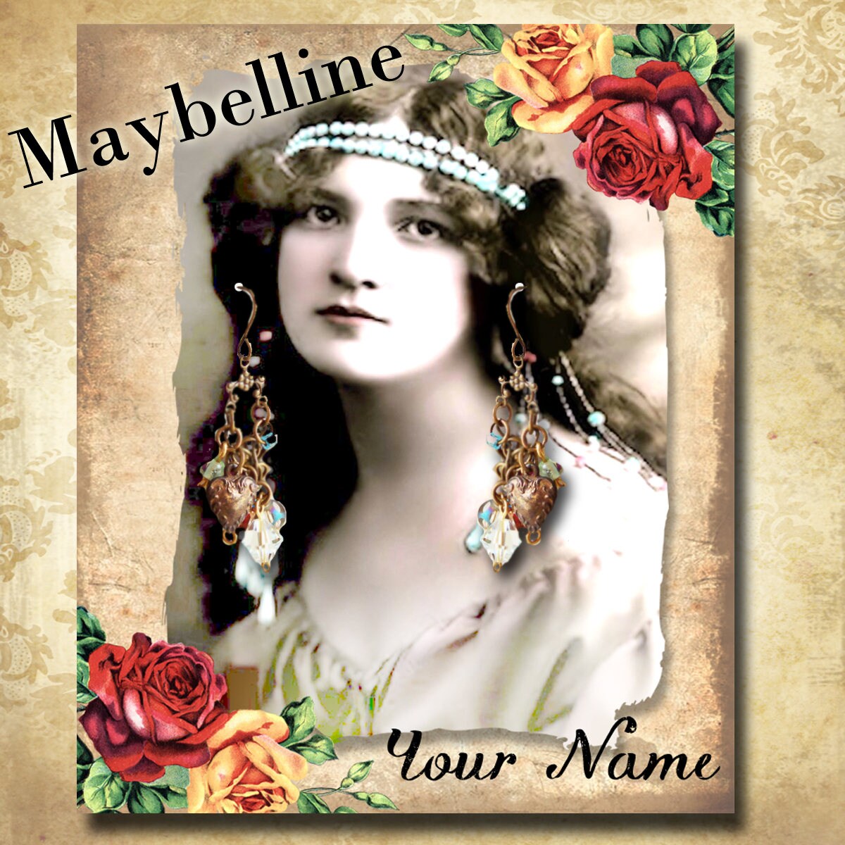 Maybelline•earring Card•jewelry Cards•earring Display•earring Holder ...