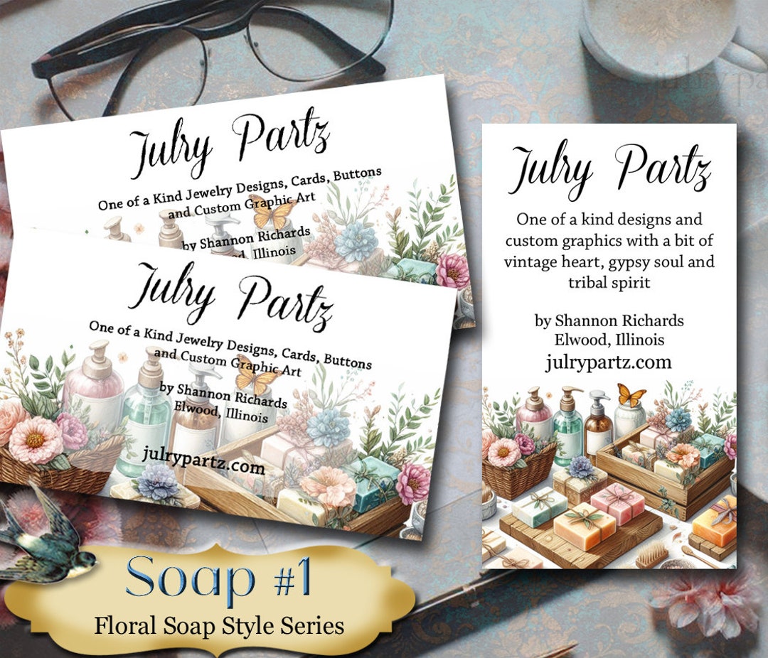 SOAP #1 Style Business Cards • Designer Card Collection • Custom ...