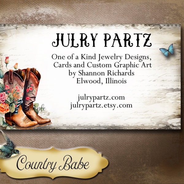 Southern Business Cards - Etsy