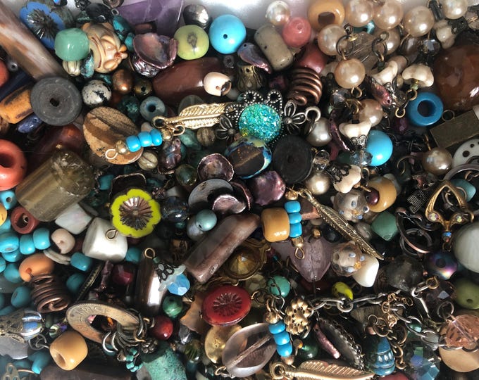 BEAD DESTASH • Vintage and New Bead Mix • 3oz • Last Batches of the ...