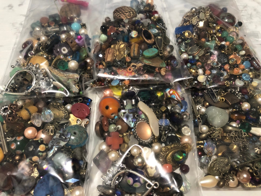 BEAD DESTASH Vintage and New Bead Mix 3oz - Etsy