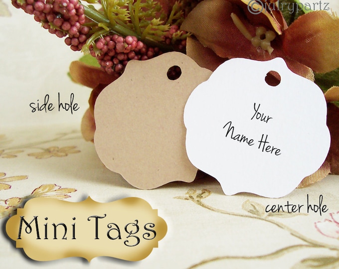 30 MINI TAGS 16 1.5 X 1.5 Inchnecklace Tagsbracelet Tagsprice ...