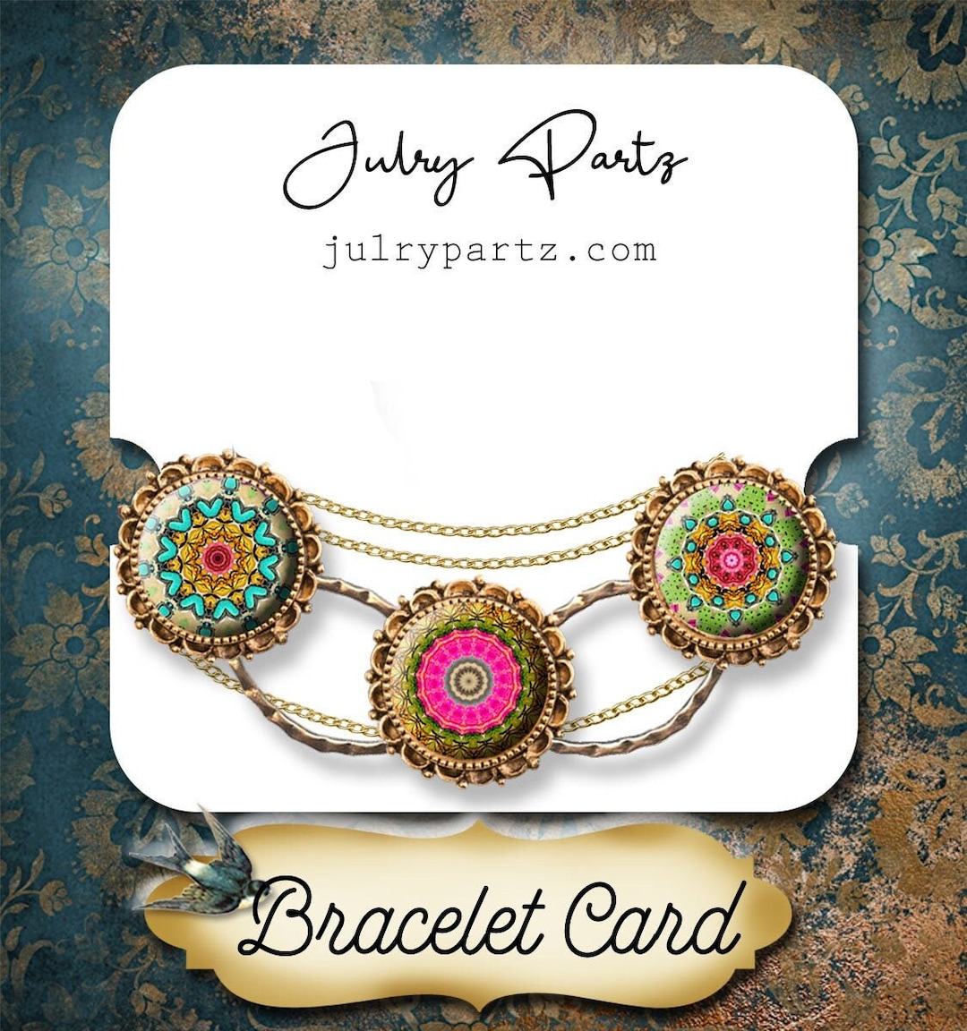 36 • BRACELET Cards •jewelry Cards • Bracelet Display • Bracelet Holder ...