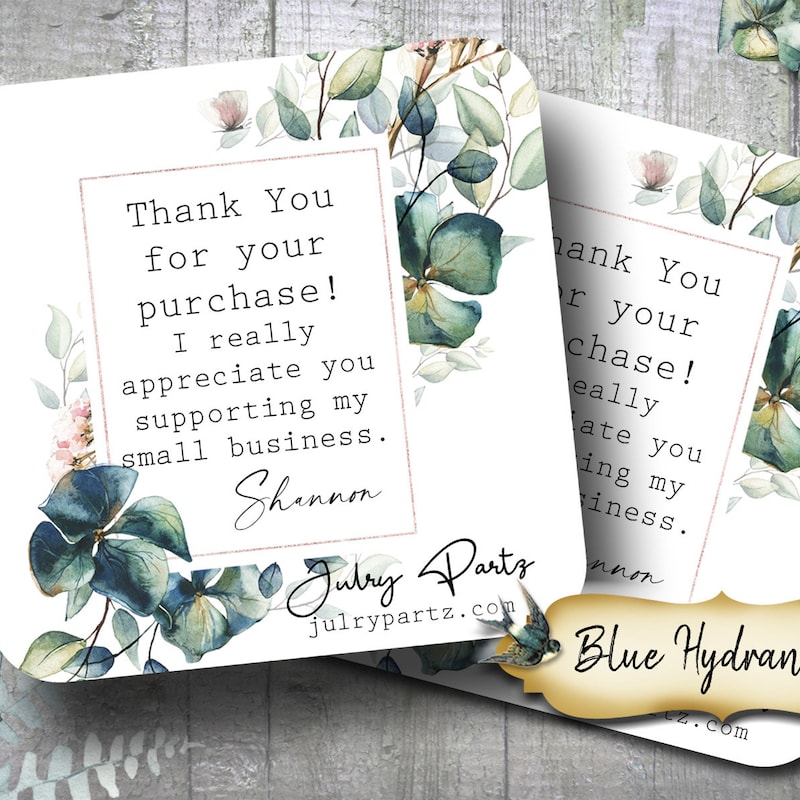 Package Insert - Etsy