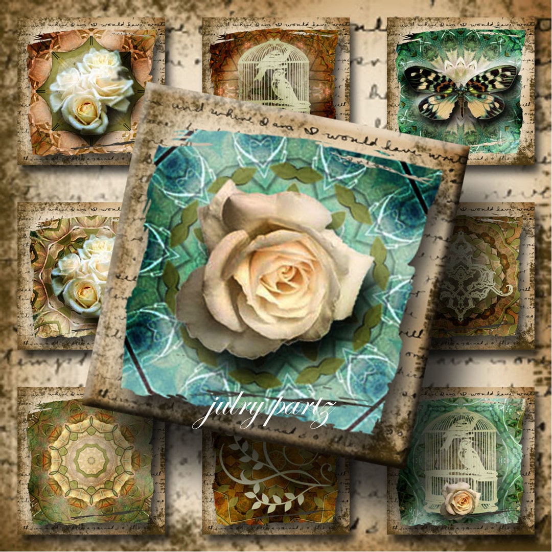 PAPYRUS LINEN Mix 1x1 , Printable Digital Images, Cards - Etsy