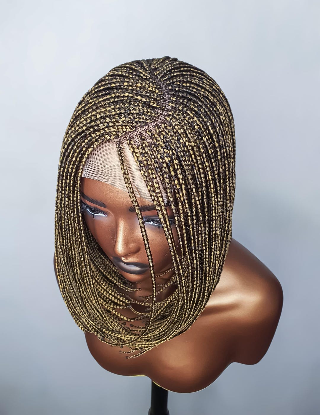 Braided Wigs, Bob Braid Wig, Box Braid Wig, African Braid Wig, Nigerian ...