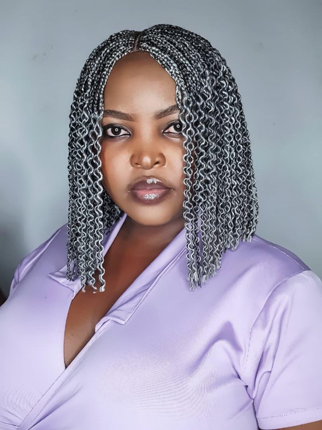 Watermelon Braided Box Wig: Shoulder Length Braid Wig - Etsy