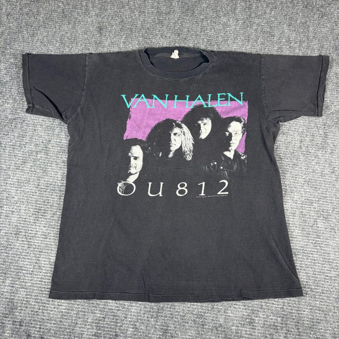 Vintage Van Halen 1988 OU812 Tour T Shirt - Etsy Australia