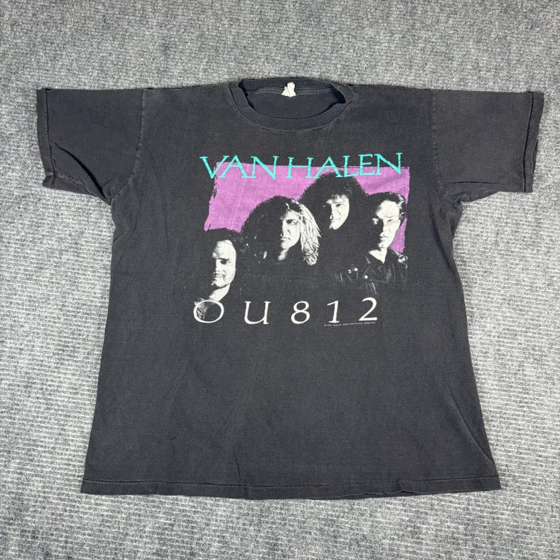Vintage Van Halen 1988 OU812 Tour T Shirt - Etsy Australia