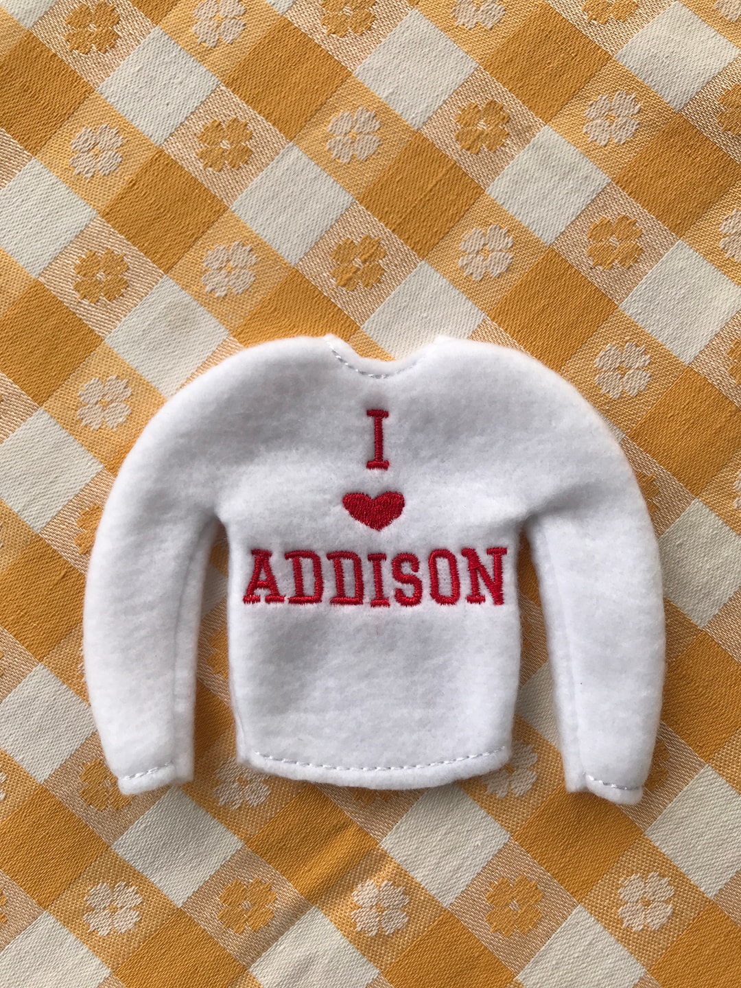 Personalized, Custom Heart Elf Sweater, I Heart Custom Name - Etsy