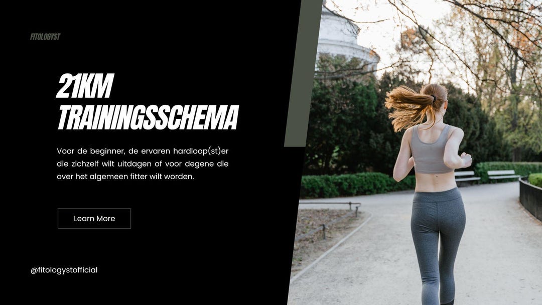 Personal Half Marathon (21K) Training Schedule - Etsy