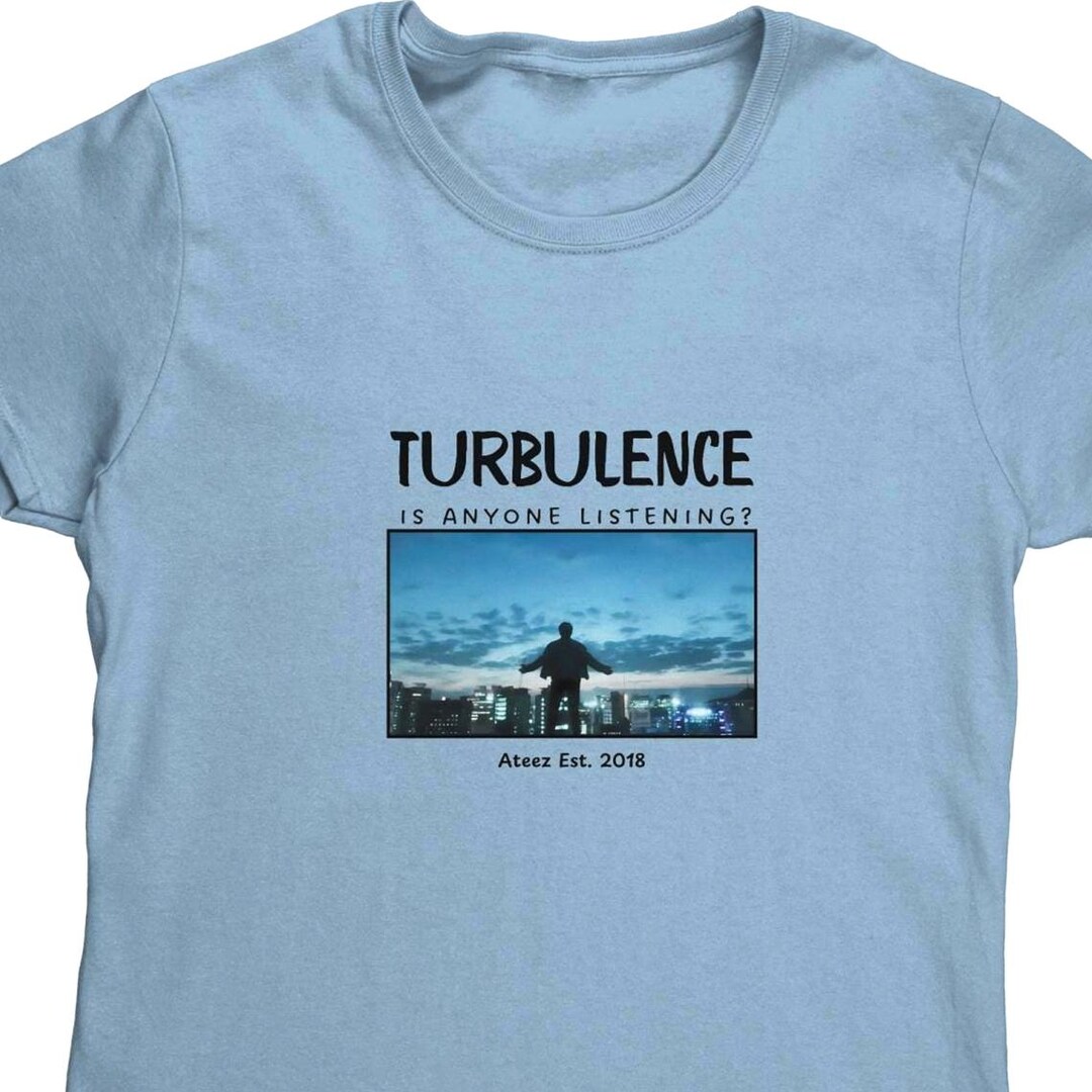 Ateez "turbulence" Shirt, ATINY Concert Outfit Loungewear, Kpop Fan ...