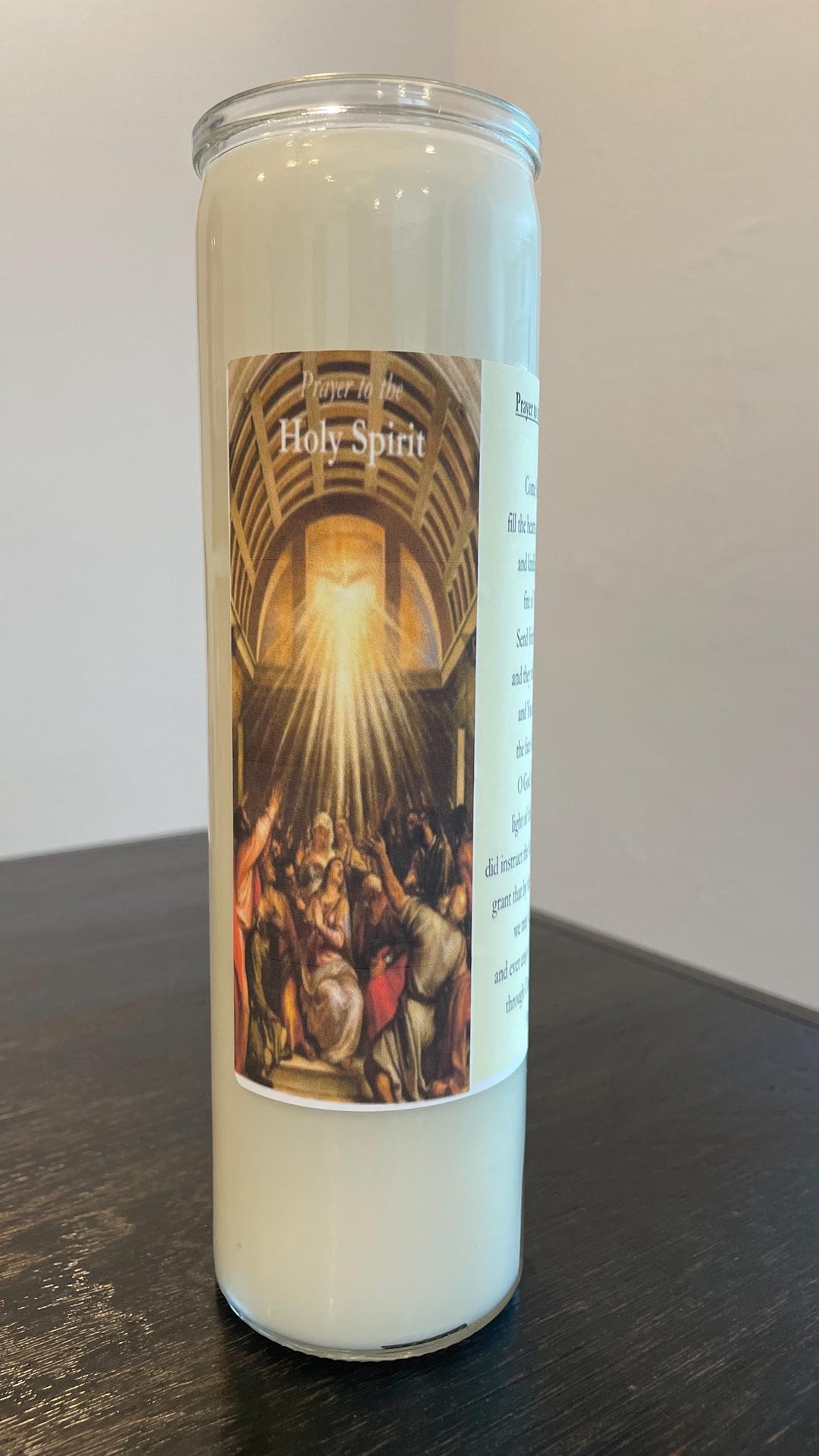 A Prayer to the Holy Spirit - Made From 100% Natural Soy Wax and ...