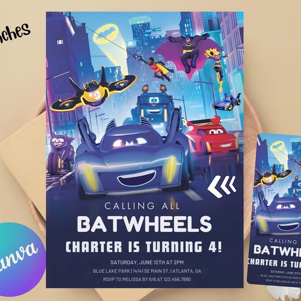 Batwheels Png - Etsy
