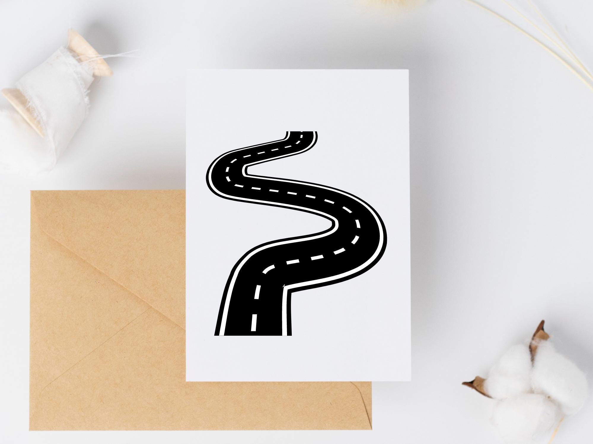 Road Svg Bundle,road Clipart, Road Cut File, Highway Svg, Road Dxf ...