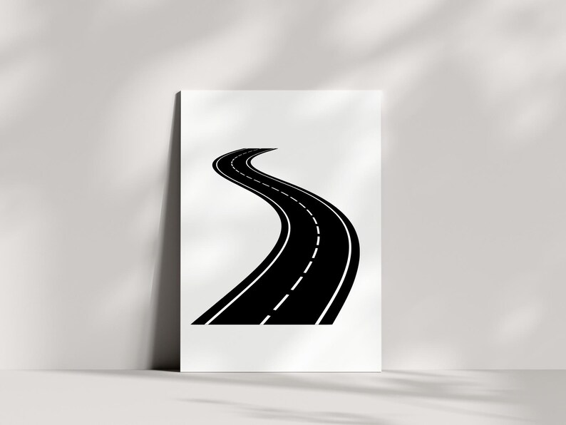 Road Svg Bundle,road Clipart, Road Cut File, Highway Svg, Road Dxf ...