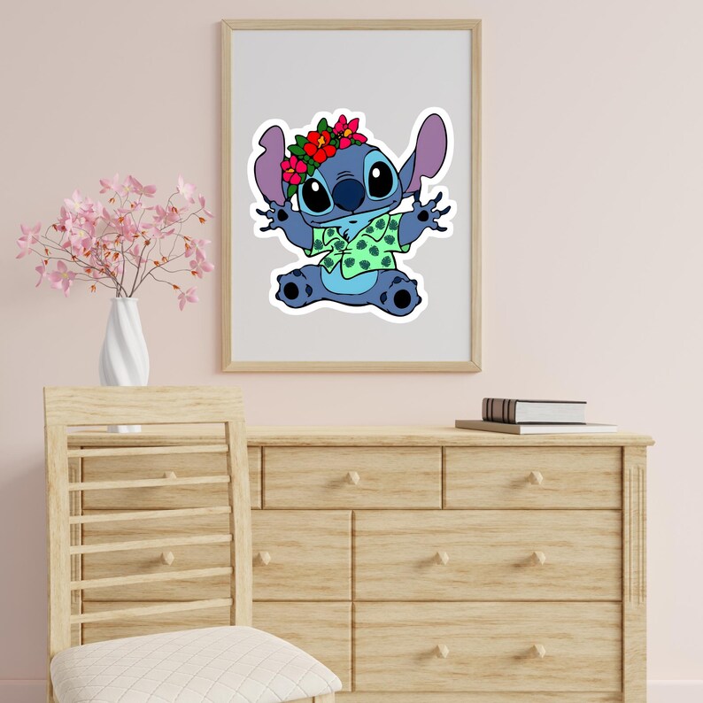 Lilo and Stitch Watercolor Clipart, Lilo & Stitch Clipart, Cute Lilo ...