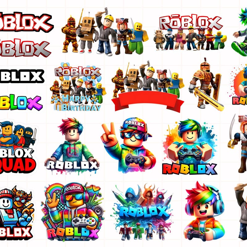 Roblox Sublimation Ornament File - Etsy