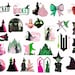 Wicked Png Bundle, Wicked Change for Good Glitter Png, Wicked Pink and ...