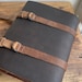 Post Binder 8.5 X 11/ Leather Screw Post Binder/ Handmade Leather Post ...