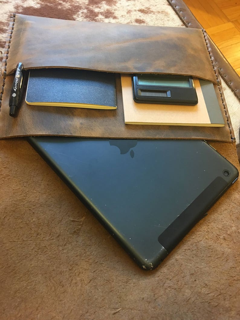 Ipad Mini Case Leather Tablet Pocket Holder Ipad Mini Travel - Etsy