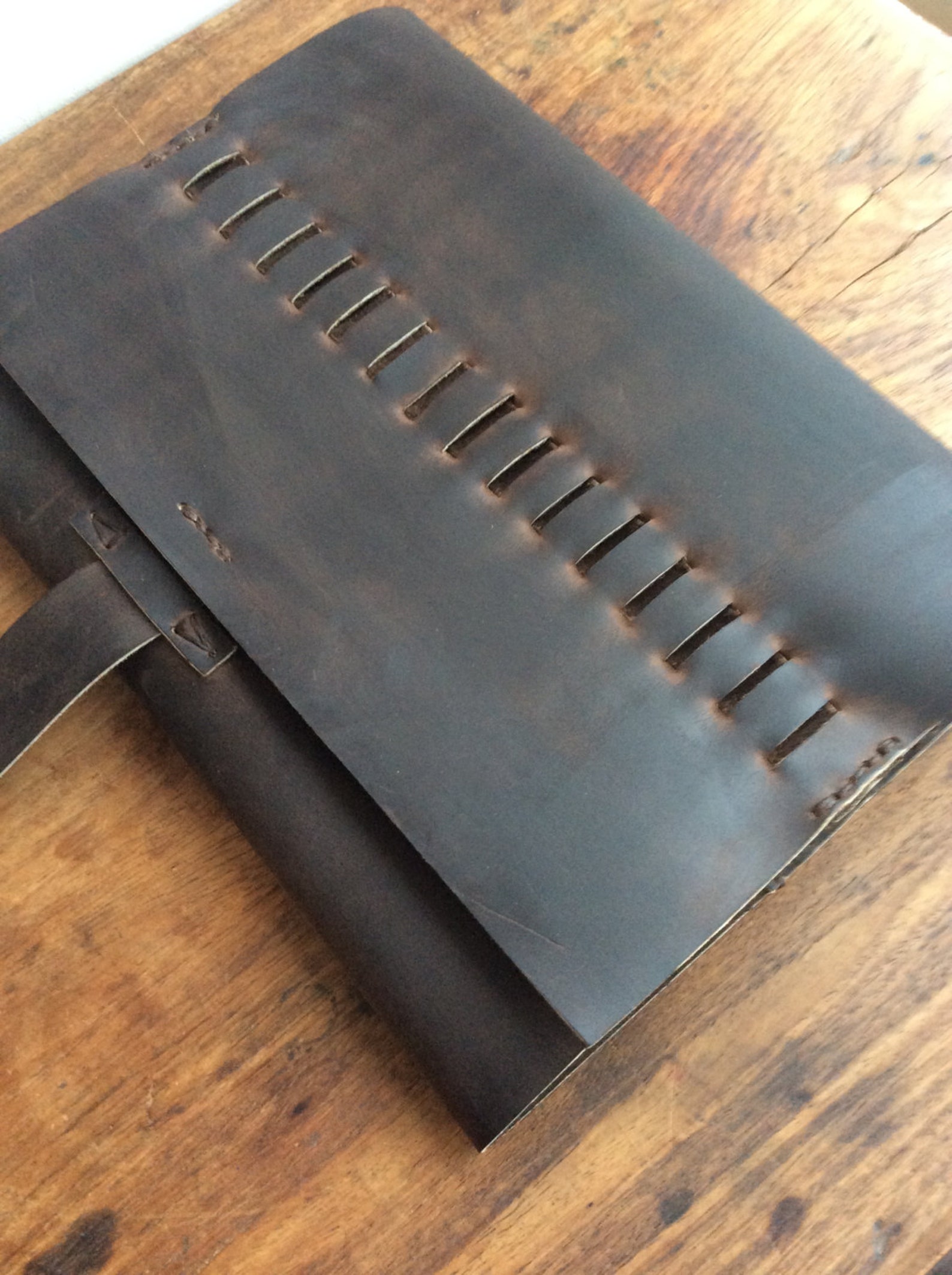 Sketchbook Notebook for Drawing / Refillable Sketchbook / Leather ...