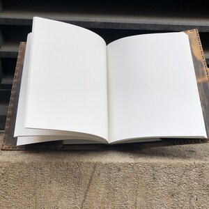 8.5 X 11 Notebook / Large Notebook / Handmade Leather Journal / A4 ...