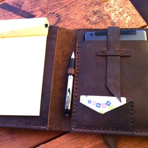 Left Handed Leather Portfolio, A5 Notebooks for Lefties, Left Handed ...