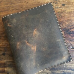Post Binder Portfolio, Pocket Screw Post Notebook, Old School Leather ...