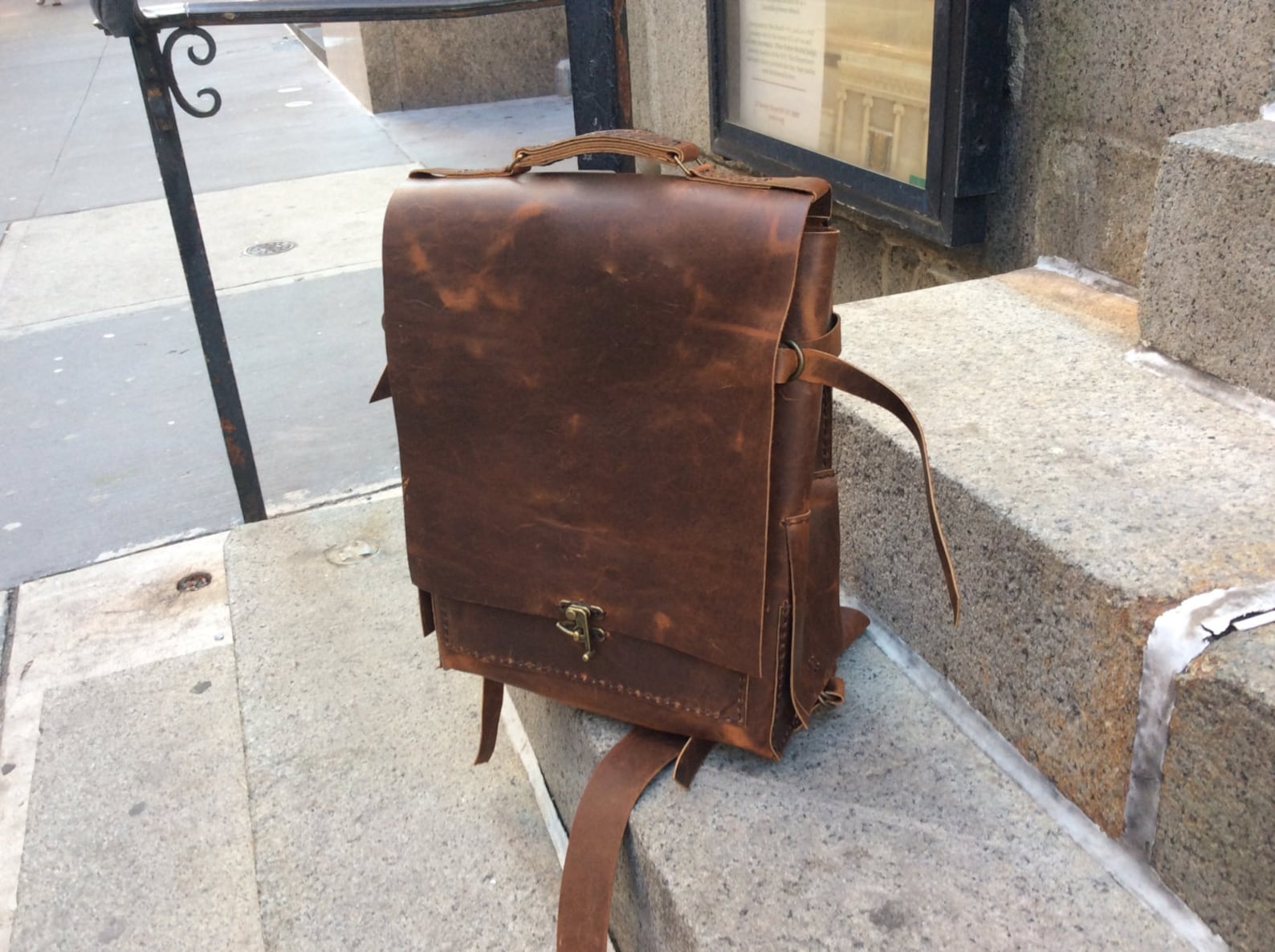 Custom Backpacks, Mens Leather Weekender, Custom Made Rucksacks ...